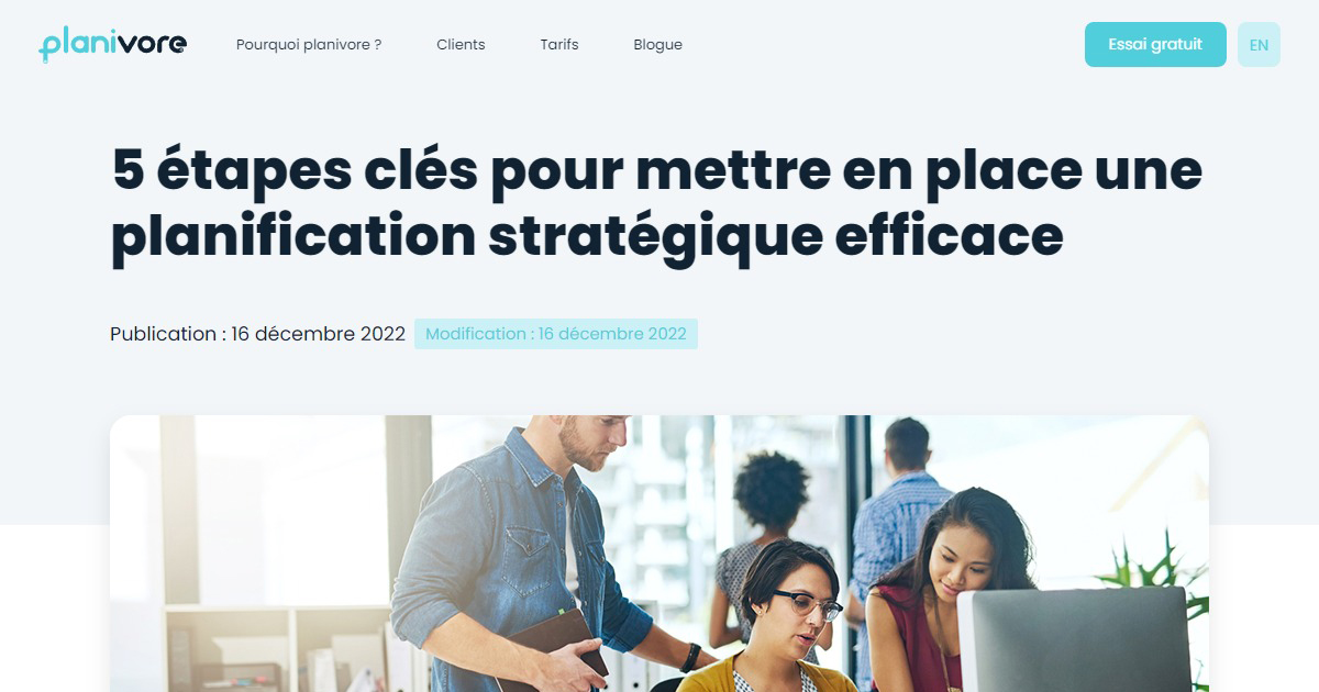 5 Key Steps to Effective Strategic Planning