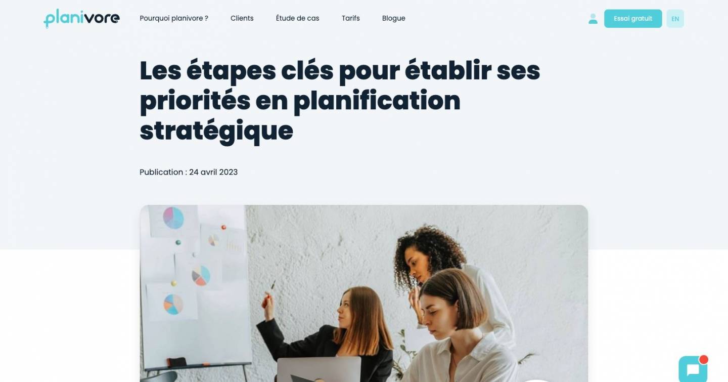Les étapes clés pour établir ses priorités en planification stratégique