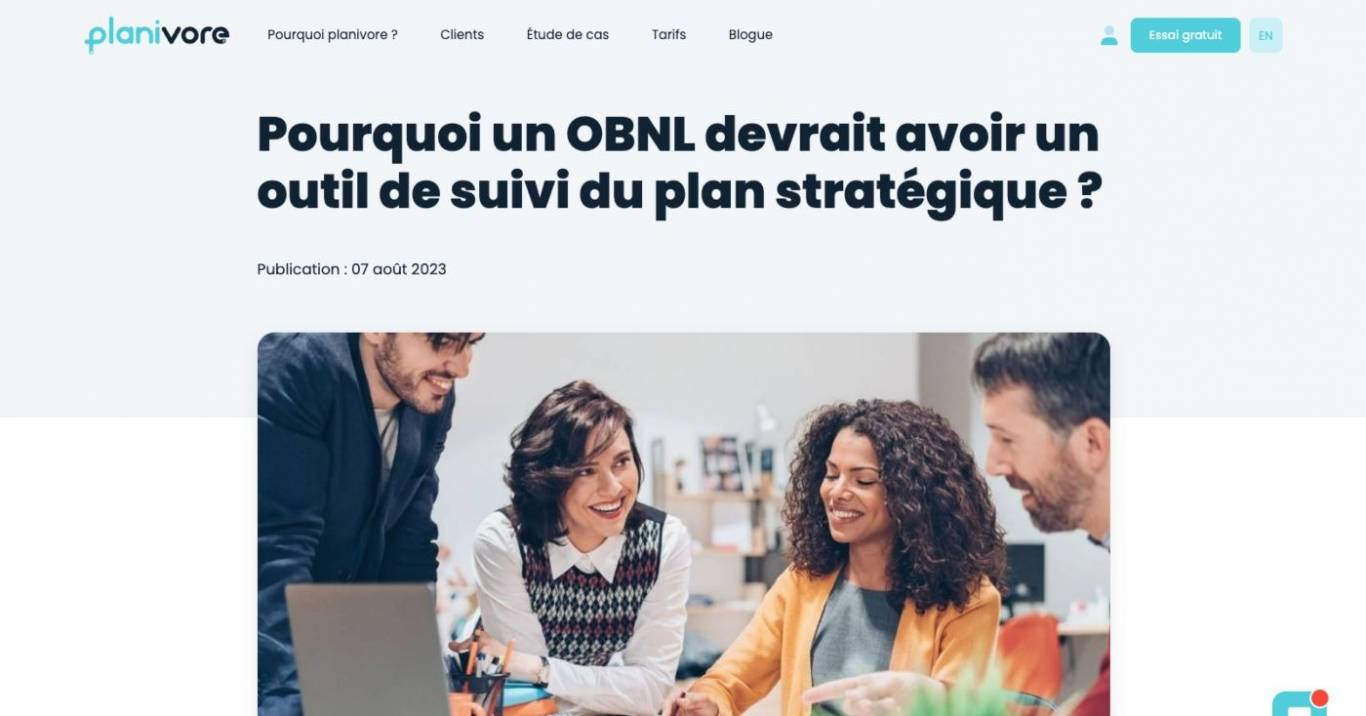 Pourquoi un OBNL devrait avoir un outil de suivi du plan stratégique
